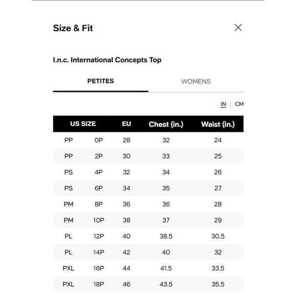INC International Concepts | Tops | Inc International Concepts Petite ...
